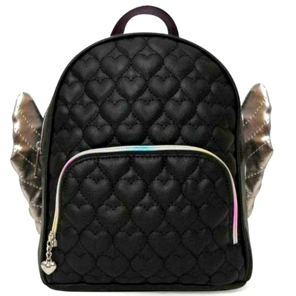 Omg Accessories | Bags | Omg Accessories Mini Quilted Backpack With ...